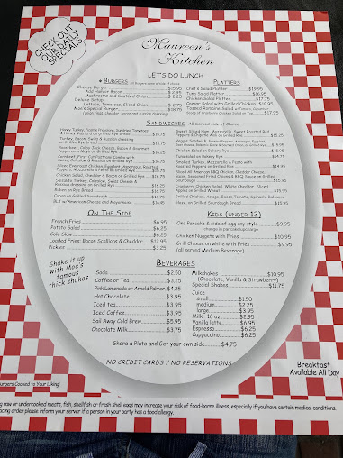 Maureen's Kitchen - Menu | Best Breakfast & Brunch in Smithtown, NY